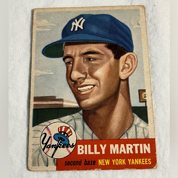Vintage | Other | Vintage 953 Billy Martin Baseball Card | Poshmark